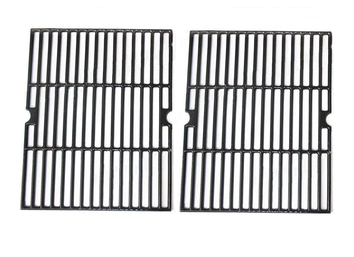 2-Pack Compatible Cast Iron Cooking Grid Grates for Ducane 3200 BBQ Gr ...