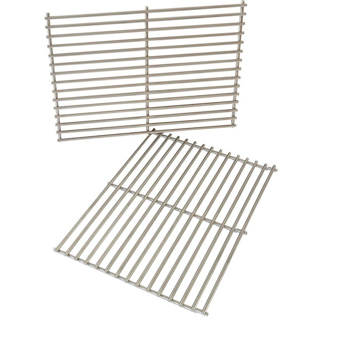 2-Pack Compatible Stainless Steel Cooking Grid Grates for Weber 375100 ...